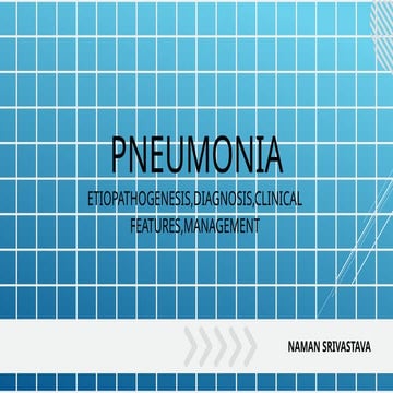 PNEUMONIA syisngsgkskgsgsigsitwitwjfstsfhahaufarusjf | PPT