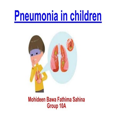 Pneumonia in children.pdf Pediatric presentation | PDF