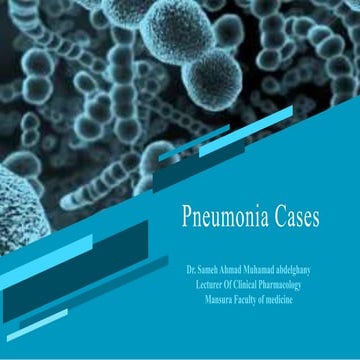 Pneumonia cases | PPTX