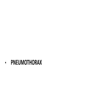 Pneumothorax-1.pptx presentation slides . | PPT