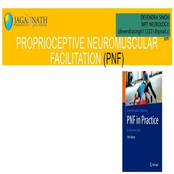 Proprioceptive neuromuscular facilitation | PPTX