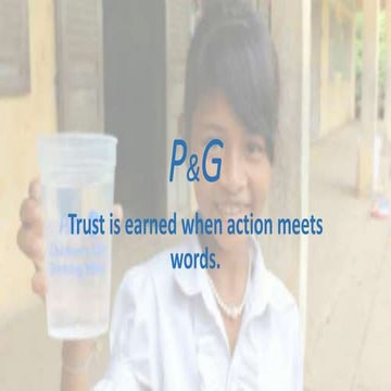 P&G case study | PPTX