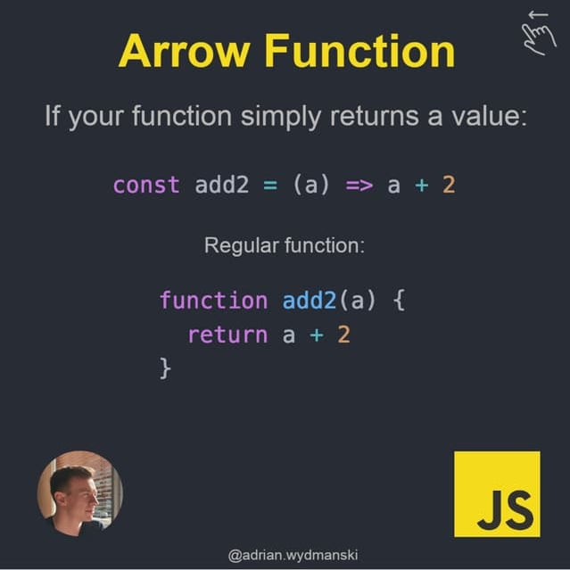Arrow Functions In Javascript Pdf
