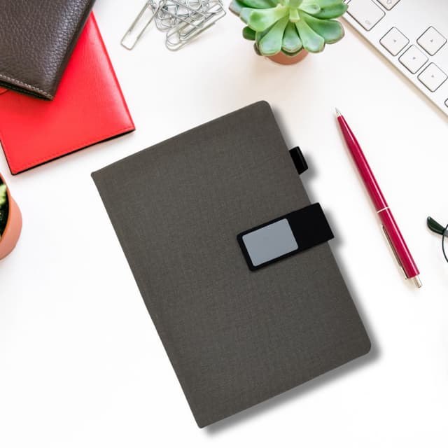 Deskstore: The Grey Solid Personal Diary | PDF