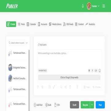 Publer website & brand before and after | PDF