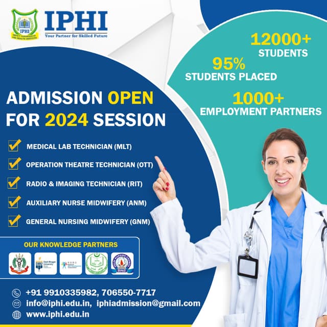 Admission Open for paramedical courses in Delhi | PDF