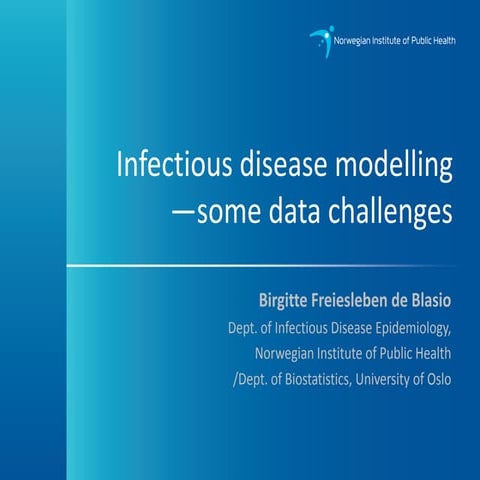 Åpningssesjon: Infectious disease modelling | PDF