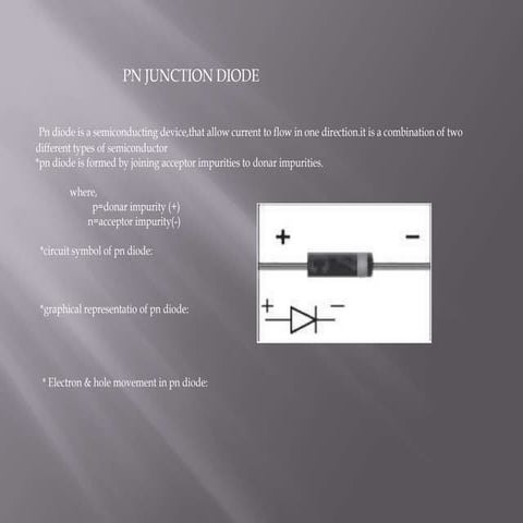 Pn junction diode