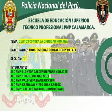 pnp C ALIXTO.ppt trabajo para todos los que se apoyen de este | PPT