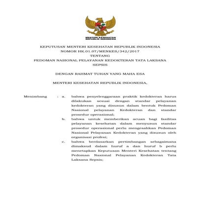 Pnpk sepsis | PDF