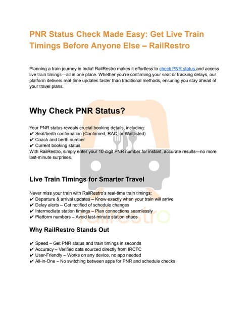 What Does Each PNR Status Code Mean_ Complete List for Rail Travelers.pdf
