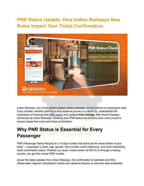 What Does Each PNR Status Code Mean_ Complete List for Rail Travelers.pdf