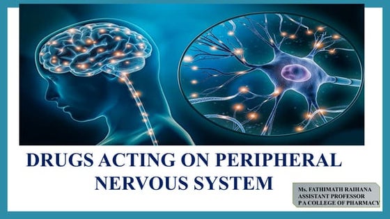 GENERAL ASPECTS AND STEPS INVOLVED IN NEUROTRANSMISSION.pptx | Brain and Nervous System ...
