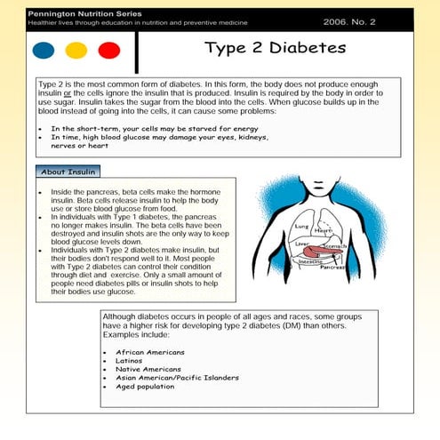 Type2 diabetes | PDF | Diabetes | Diseases and Conditions