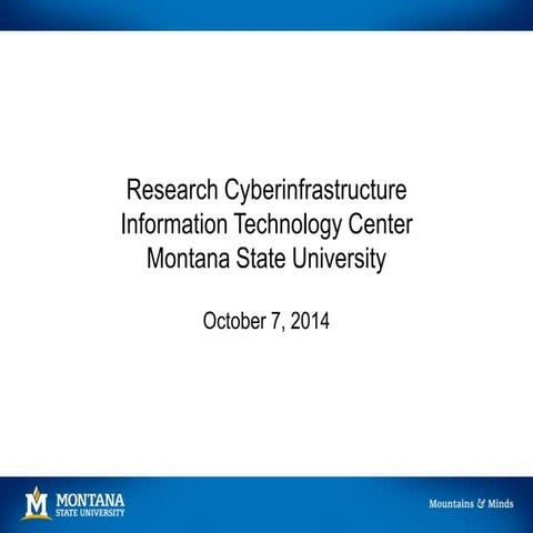 Jerry Sheehan, Chief information officer at Montana state university