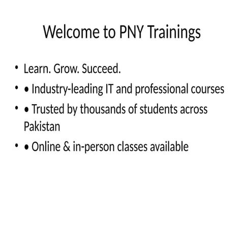 PNY_Trainings_5_Slide_Presentation.pptx. | PPTX
