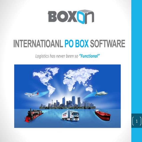PO Box Software Presentation | PPTX