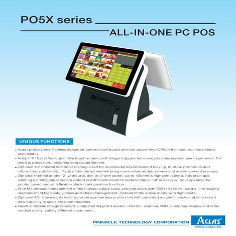 PO5X All-in-one PC POS | PDF