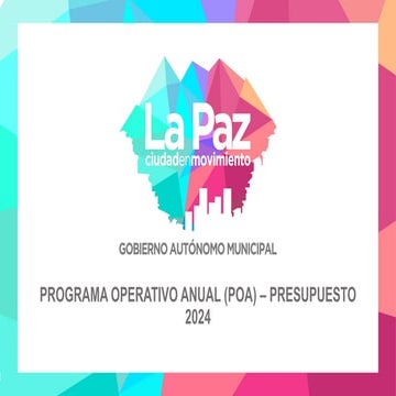 Plan Operativo Poa de la gestión 2024.pptx