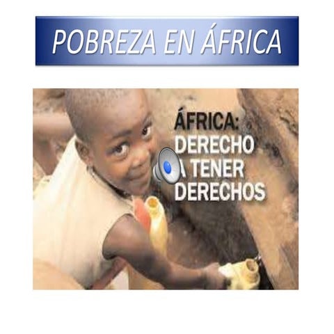 Pobreza en áfrica | PPTX