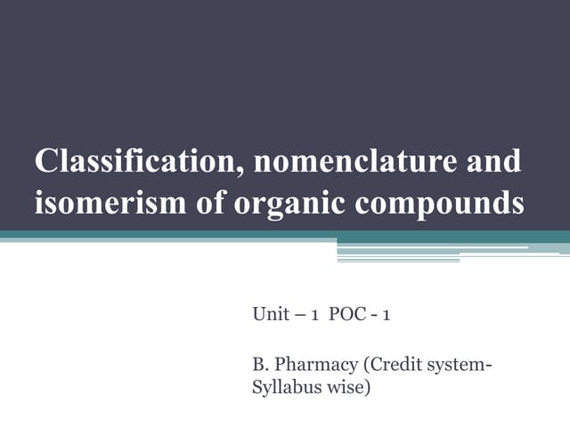 Nomenclature | PPTX