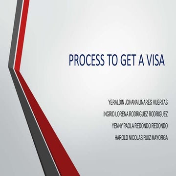 Process to get a visa | PPT