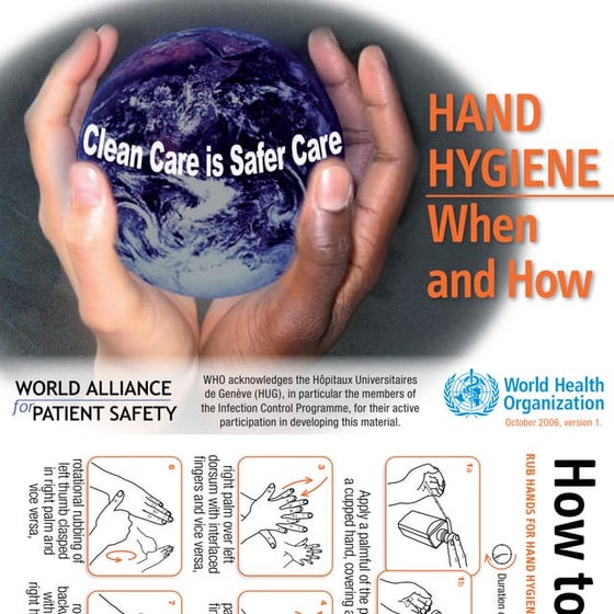 Hand hygiene when_and_how_leaflet | PPT
