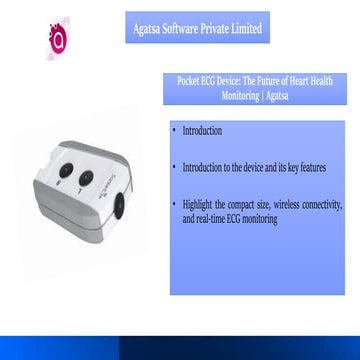 Pocket ECG Device The Future of Heart Health Monitoring Agatsa.pptx