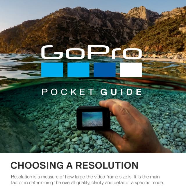 GoPro Pocket guide | PDF