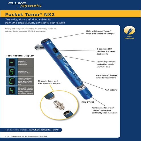 Pocket Toner® NX2 | PDF