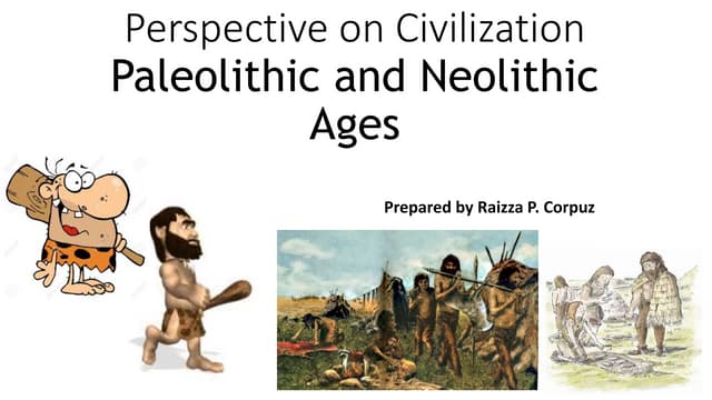 Palaeolithic and neolithic ages | PPT