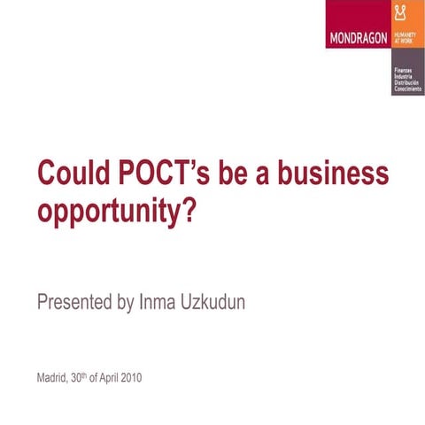 Could POCT's be a Business Opportunity? | PPT