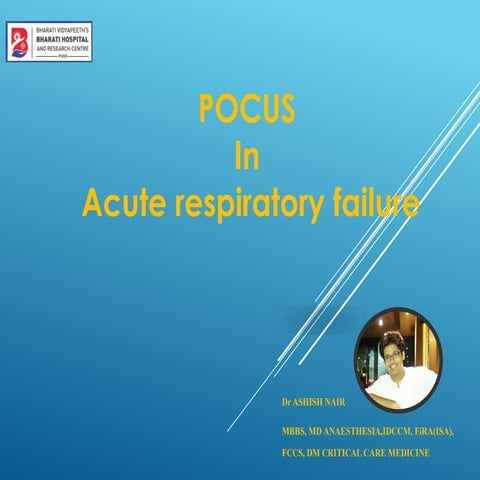 APPROACH TO POCUS IN ACUTE RESPIRATORY FAILURE.pptx