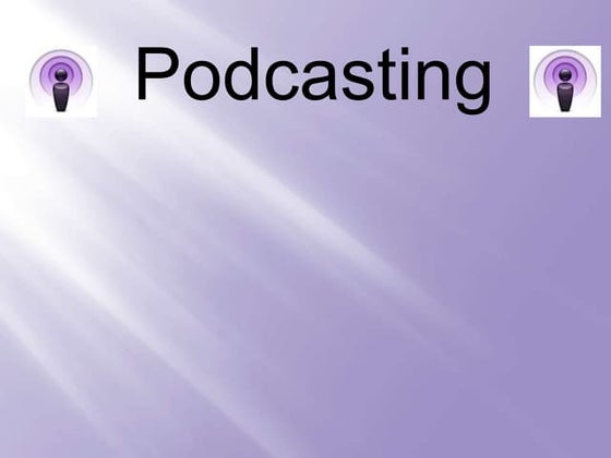 Ppt podcast | PPT