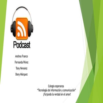 Que es un podcast | PPTX