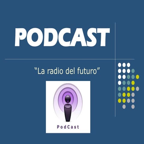 PODCAST definición, elementos y tipos, ejemplos | PPTX