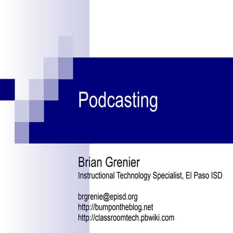 Podcasting | PPT