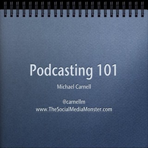 Podcasting 101 | PPT