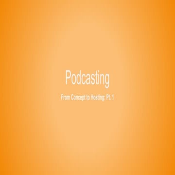 Podcasting | PPT