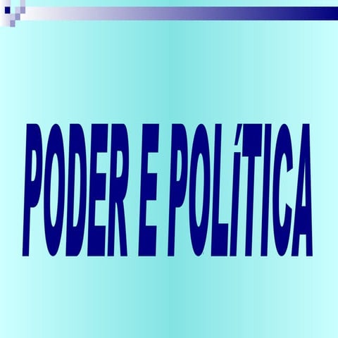 Poder E Politica | PPT