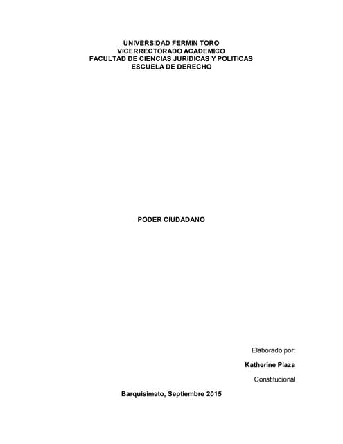 Poder ciudadano | PPT | Civic affairs | Politics