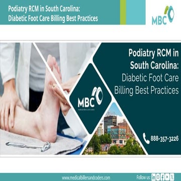 Podiatry RCM in South Carolina: Diabetic Foot Care Billing Best ...