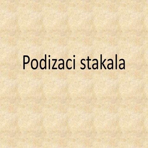 Podizaci stakala | PPTX