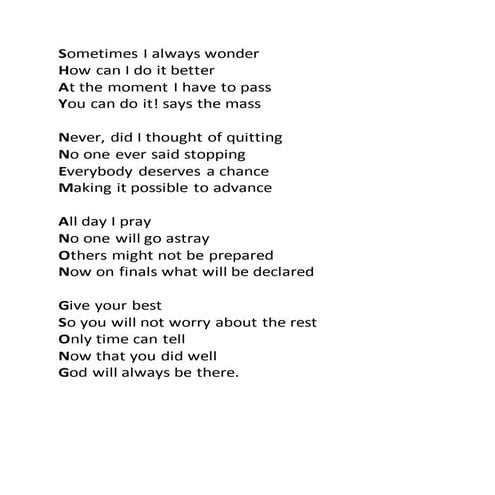 Poem | DOCX
