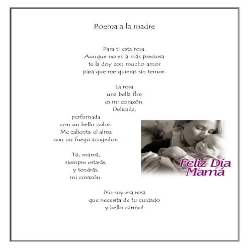 Graffiti Americano: Poema Del Dia De La Madre, Mi Mayor, 57% OFF