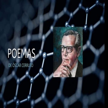 POEMAS DE OSCAR CERRUDO. LITERATURA BOLIVIANA.pptx