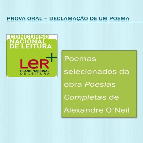 Poemas alexandre o'neil | PDF