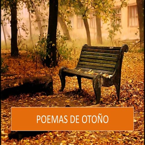 POEMAS DE OTOÑO | PPTX