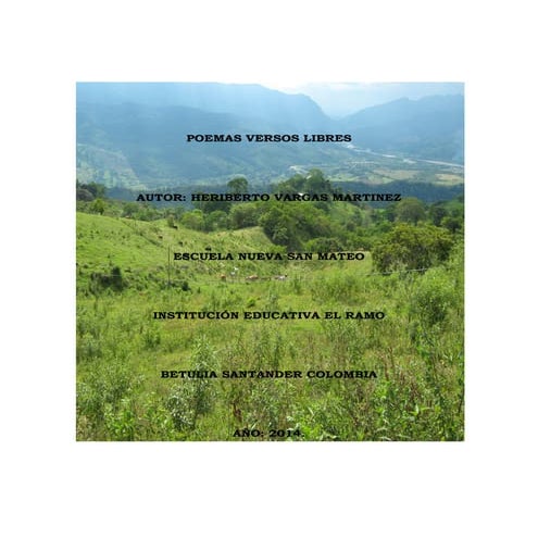 POEMAS VERSOS LIBRES (HERIBERTO). | DOC