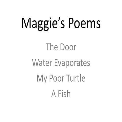 Poems | PPTX